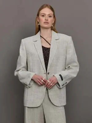 Herskind Notched Lapel Blazers For Women