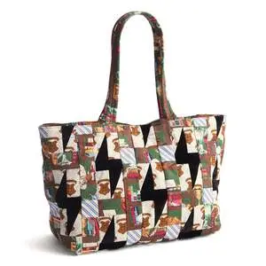 VERA BRADLEY Harry Potter™ Hogwarts Library Patchwork Hathaway Tote Bag