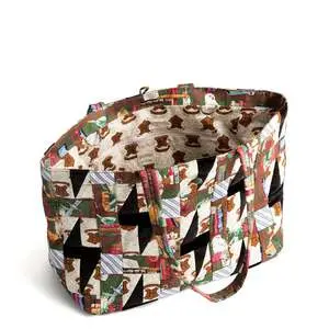 VERA BRADLEY Harry Potter™ Hogwarts Library Patchwork Hathaway Tote Bag