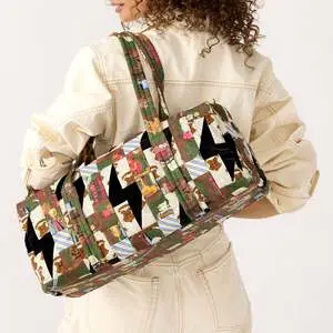 VERA BRADLEY Harry Potter™ Small Original Duffel In Hogwarts Library Patchwork