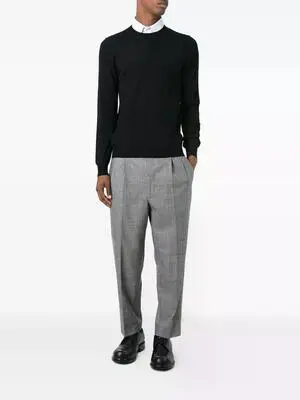 PAOLO PECORA Crew Neck Long Sleeve Sweater