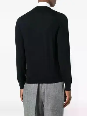 PAOLO PECORA Crew Neck Long Sleeve Sweater