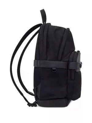 FERRAGAMO Leather-trim Backpack