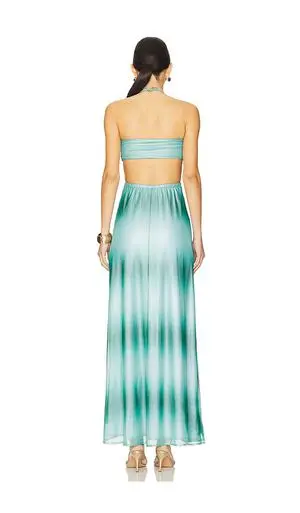 BOAMAR Lazuli Long Dress - Teal