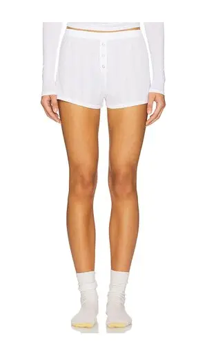 NEGATIVE UNDERWEAR Whipped Boyfriend Short - White