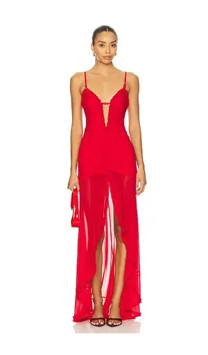 Runaway The Label Printed Evening Dresses