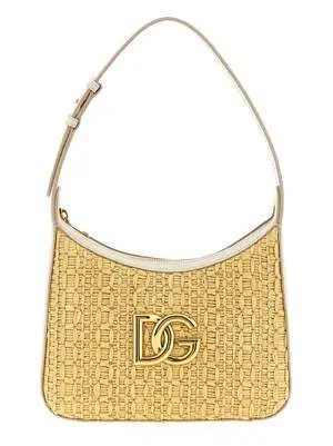 Dolce & Gabbana Gold Tone Shoulder Bags