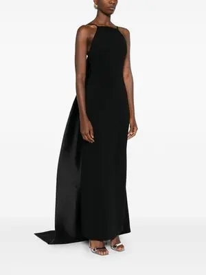 Solace London Ulla Maxi Dress - Black