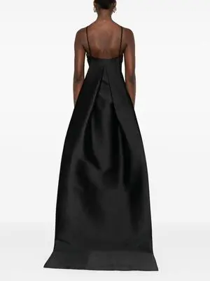 Solace London Ulla Maxi Dress - Black