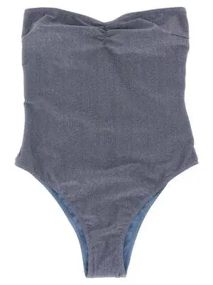 MC2 SAINT BARTH Soleil One-piece Swimsuit - Blue