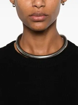Soft Goat Cashmere Boyfriend Crewneck Jumper - Black