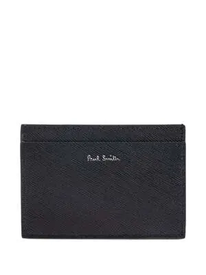 Paul Smith Leather Credit Card Case - Black