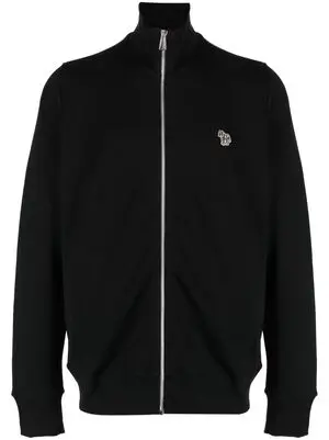 Paul Smith Zebra Logo Cotton Sweatshirt - Black