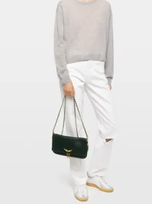 Zadig&Voltaire Rock Clutch Bag - Verde