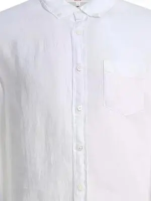 ALEX MILL Long-sleeve Linen Shirt - White