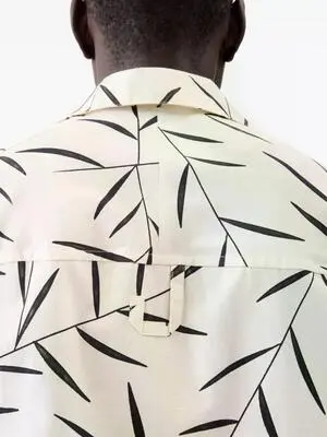Jacquemus Leaf-print Short-sleeve Shirt