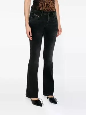 DIESEL Bootcut Jeans With Logo Tag