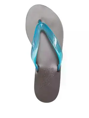 ANCIENT GREEK SANDALS Two-tone Flip-flops
