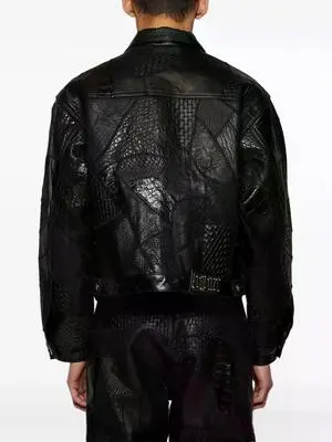 EARTHLING VIP Patchwork Leather Jacket
