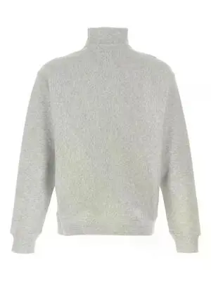 Carhartt Work In Progress American Script Half-zip Sweatshirt - Grey