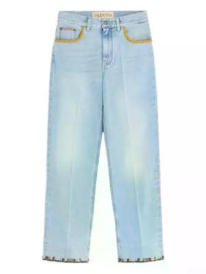 Valentino Garavani Logo Jeans For Women