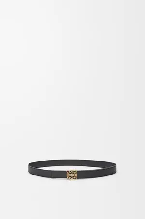 Loewe Reversible Anagram Belt Black/gold