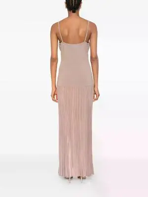 Christopher Esber Salacia Wire Sunray Dress - Brown
