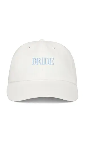 FAVORITE DAUGHTER Bride Heart Baseball Cap - White