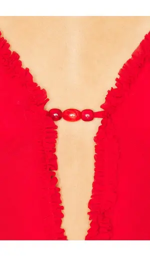 RUNAWAY THE LABEL Kiata Maxi Dress - Cherry