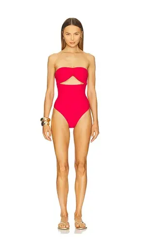 BOAMAR X Love One-piece Swimsuit - Red