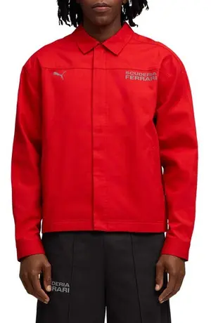 PUMA Ferrari Lifestyle Jacket - Rosso Corsa