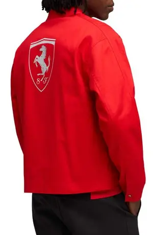 PUMA Ferrari Lifestyle Jacket - Rosso Corsa