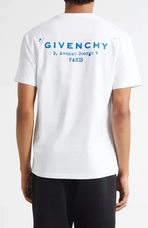 Givenchy Regular Fit Logo T-shirt - White