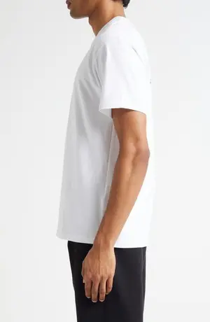 Givenchy Regular Fit Logo T-shirt - White