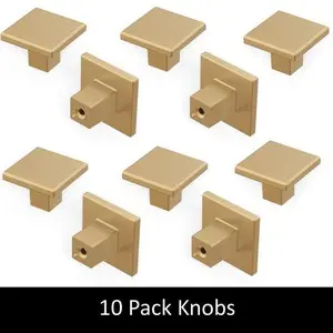 HERITAGE DESIGNS Tempo Collection Cabinet Knobs 10-pack