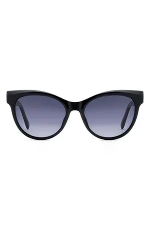 Fossil 53mm Cat Eye Sunglasses - Black