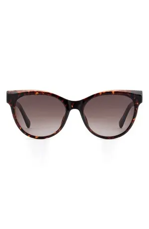 Fossil 53mm Cat Eye Sunglasses - Havana