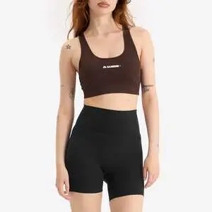 JIL SANDER Ribbed Crop Top
