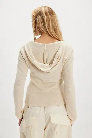 Free People We The Free Speed Drive Hooded Long Sleeve