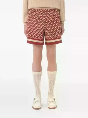 Valentino Garavani All-over V-print Bermuda Shorts