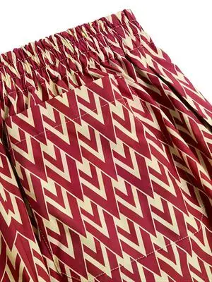 Valentino Garavani All-over V-print Bermuda Shorts