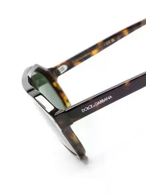 Dolce & Gabbana Lusso Sartoriale Pilot-frame Sunglasses