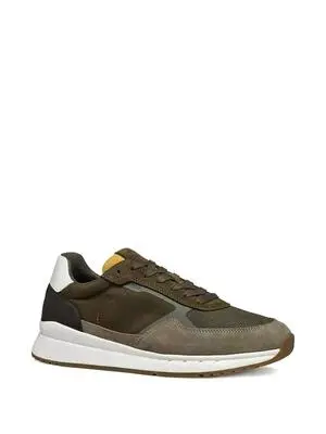 Geox Branthon Panelled Sneakers - Brown