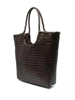 Dragon Diffusion Diagonal Triple Jump Tote Bag - Brown