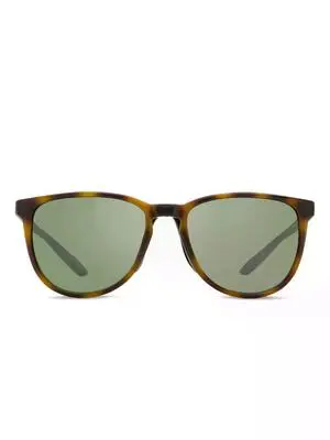 Nike Oval-frame Keyhole-bridge Sunglasses - Brown