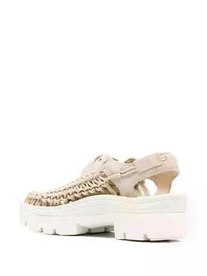 Keen Uneke Woven Platform Sandals