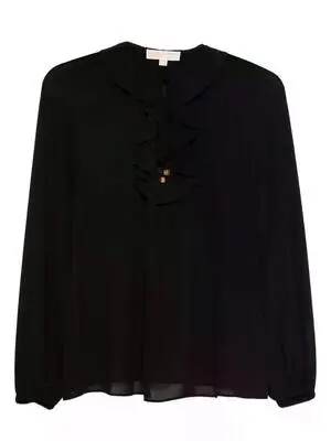 Michael Kors Ruffled-neck Blouse