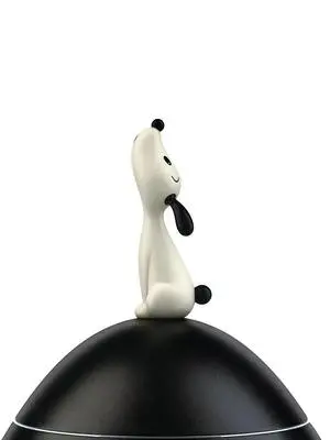 ALESSI Lula Lid-detail Dog Bowl