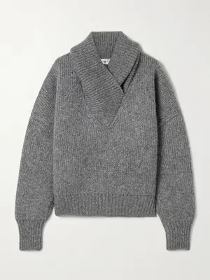 Saint Laurent Alpaca-blend Turtleneck Sweater