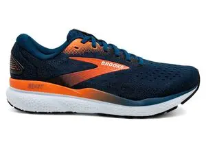 Brooks Ghost 16 Sneakers - Blue Opal/black/nasturtium